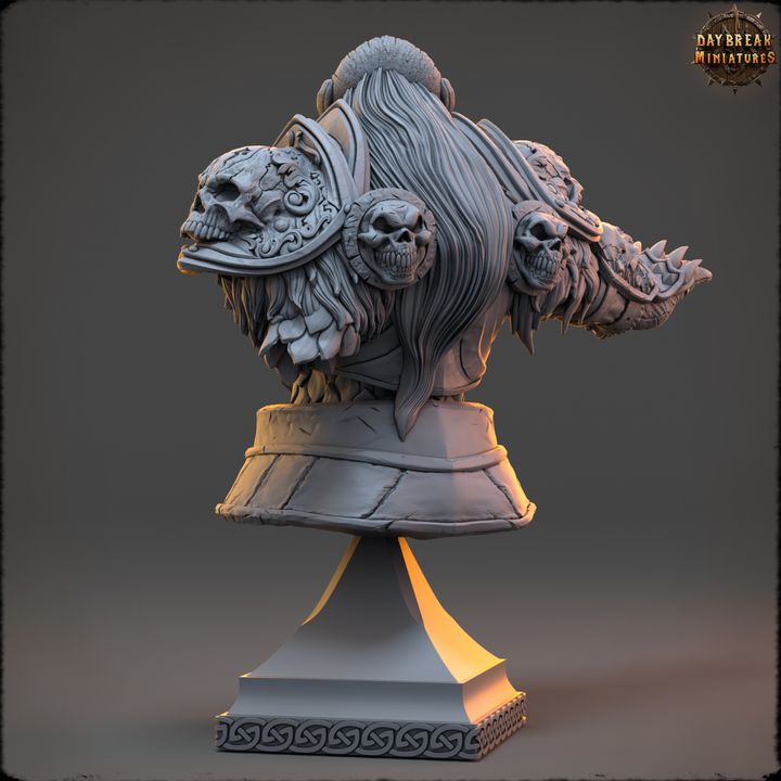3D Printable Pale Lord Kraven - Bust by Daybreak Miniatures