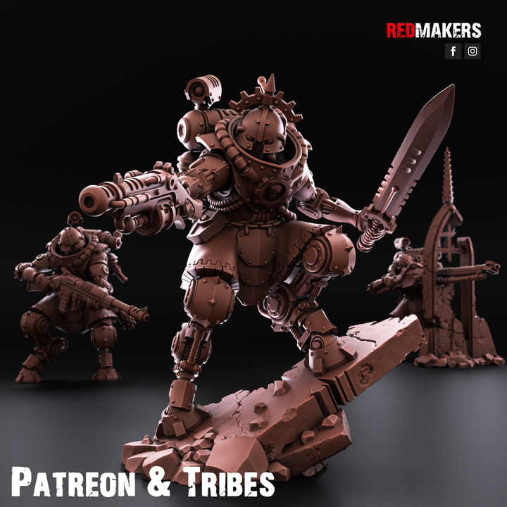 3D Printable Tech Guardians – Omniforge by RedMakers