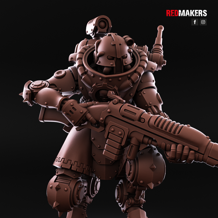 3D Printable Tech Guardians – Omniforge by RedMakers