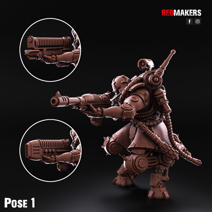 3D Printable Tech Guardians – Omniforge by RedMakers