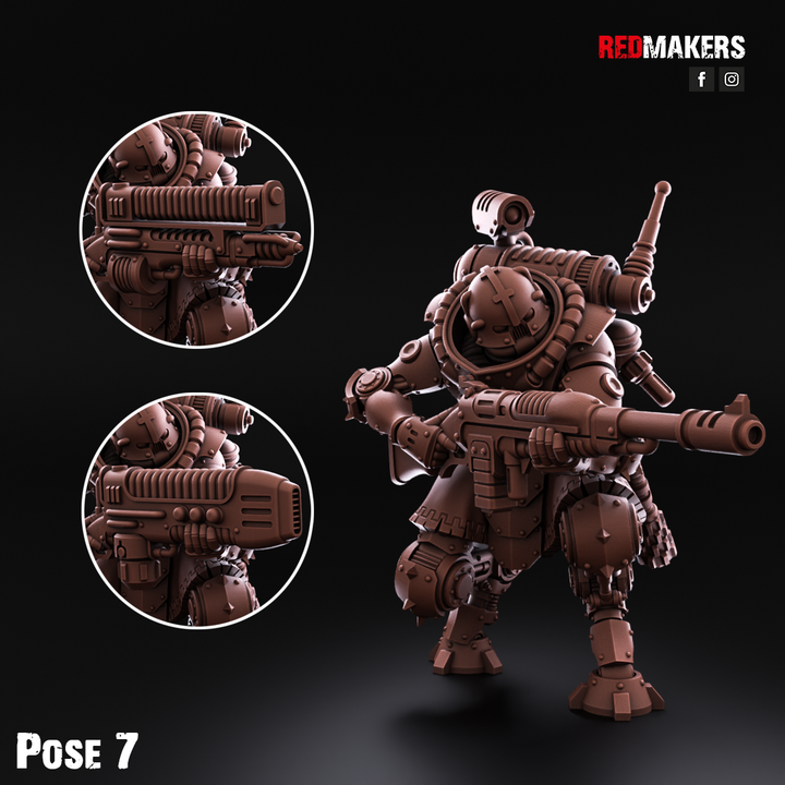 3D Printable Tech Guardians – Omniforge by RedMakers