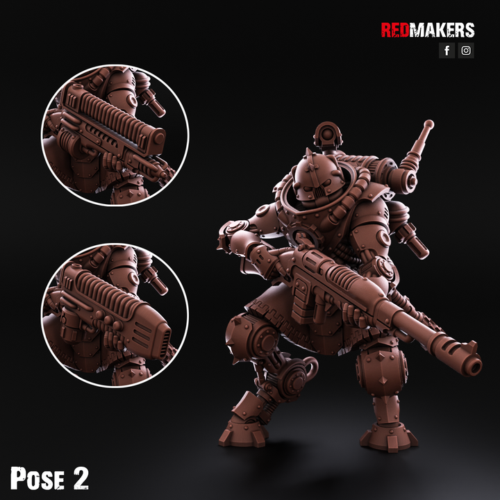 3D Printable Tech Guardians – Omniforge by RedMakers