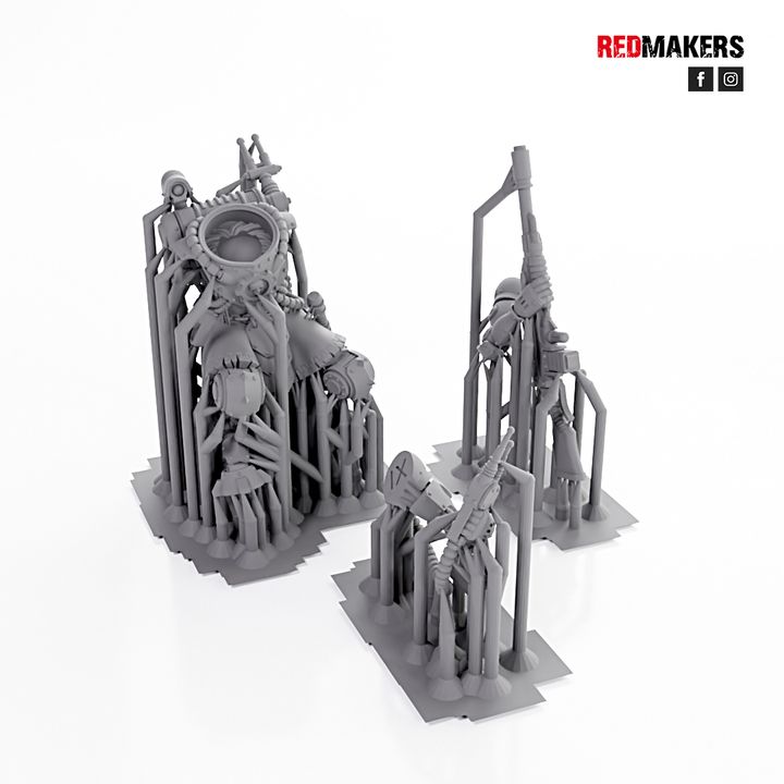 3D Printable Tech Guardians – Omniforge by RedMakers