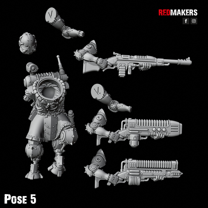 3D Printable Tech Guardians – Omniforge by RedMakers