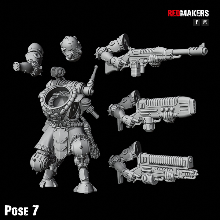 3D Printable Tech Guardians – Omniforge by RedMakers