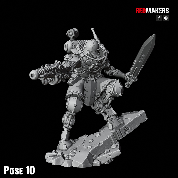 3D Printable Tech Guardians – Omniforge by RedMakers