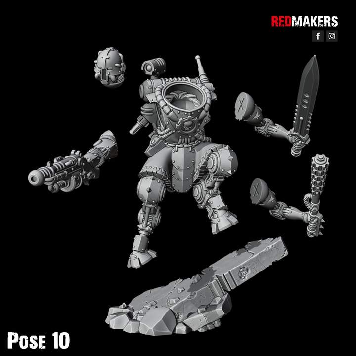 3D Printable Tech Guardians – Omniforge by RedMakers