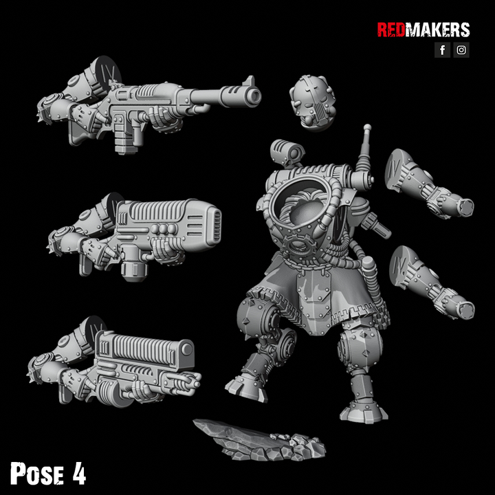 3D Printable Tech Guardians – Omniforge by RedMakers