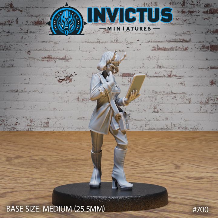 3D Printable Star Team Scientist / Space Ship Inventor / Alien Crew ...