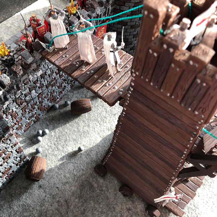 3D Printable Siege machine Tower by ARTMARKEVYCH