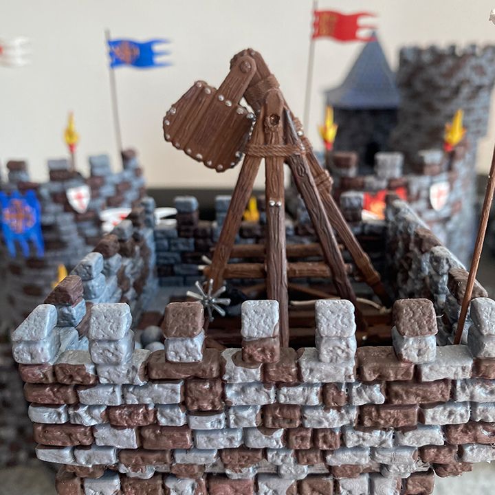 3D Printable Siege machine Trebuchet by ARTMARKEVYCH