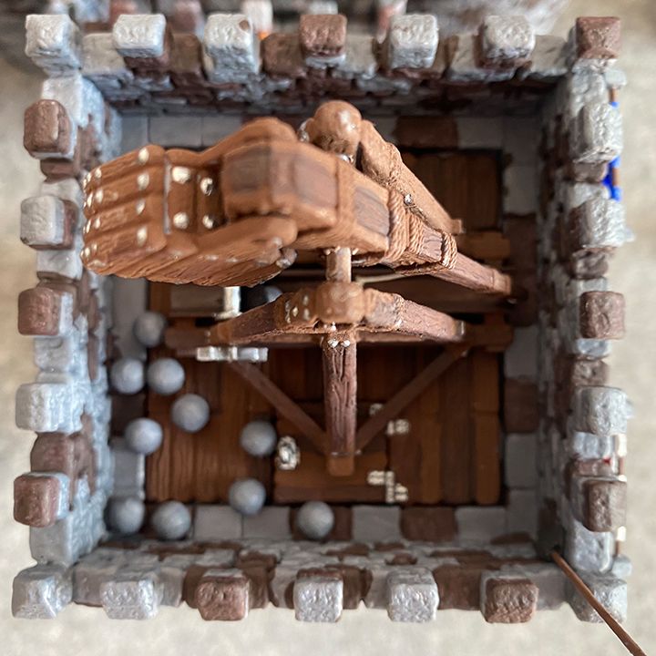 3D Printable Siege machine Trebuchet by ARTMARKEVYCH