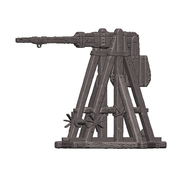 3D Printable Siege machine Trebuchet by ARTMARKEVYCH