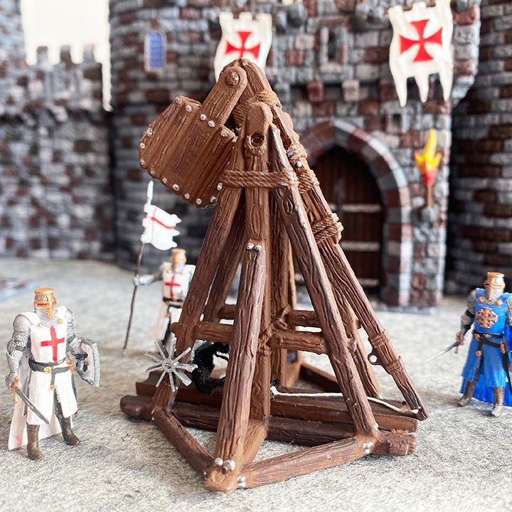 3D Printable Siege machine Trebuchet by ARTMARKEVYCH