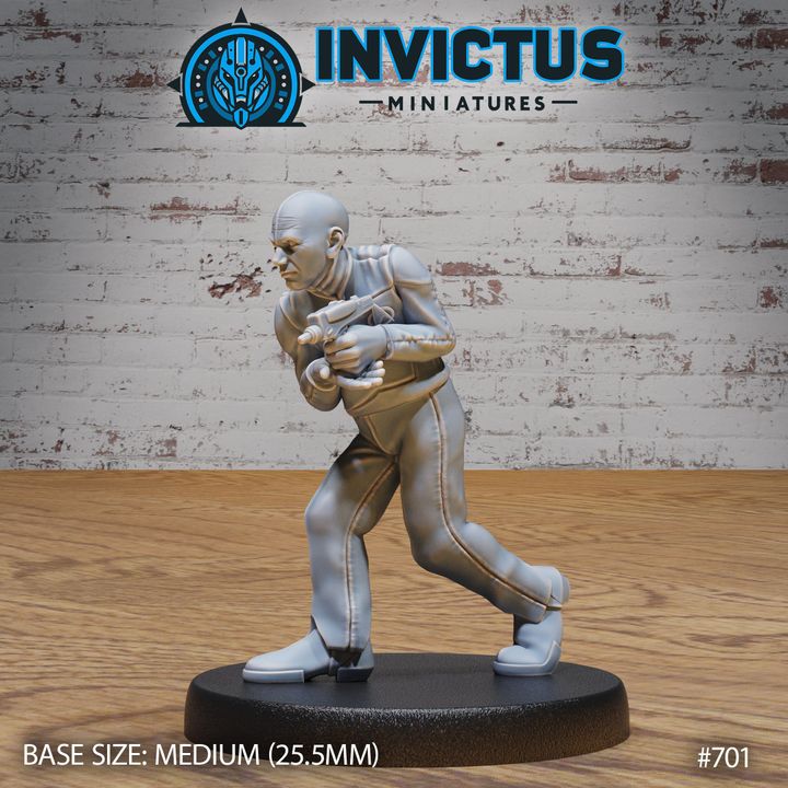 3D Printable Star Team Tactician / Space Ship Strategist / Alien Crew ...