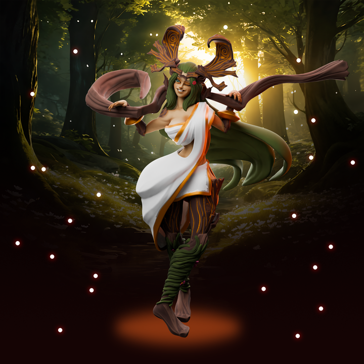 3D Printable Balanis The Dryad Witch by Anexeo's Minis Forge