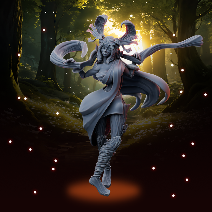3D Printable Balanis The Dryad Witch by Anexeo's Minis Forge