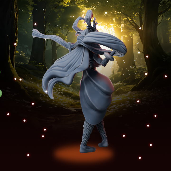 3D Printable Balanis The Dryad Witch by Anexeo's Minis Forge