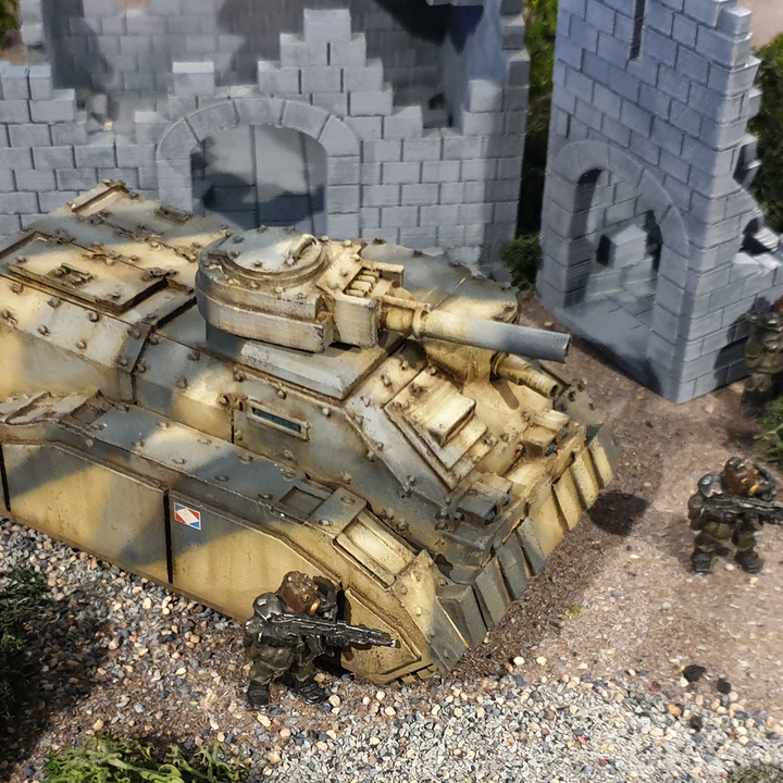 3D Printable Ursa Troop Transport by Culverin Models
