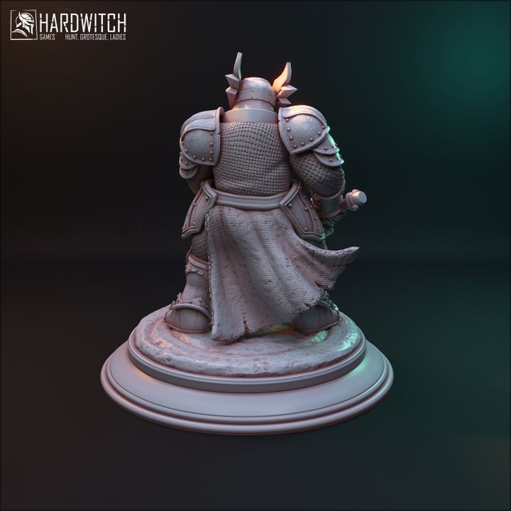 3D Printable "The Core of Silence" Knight set by HardWitch-Games