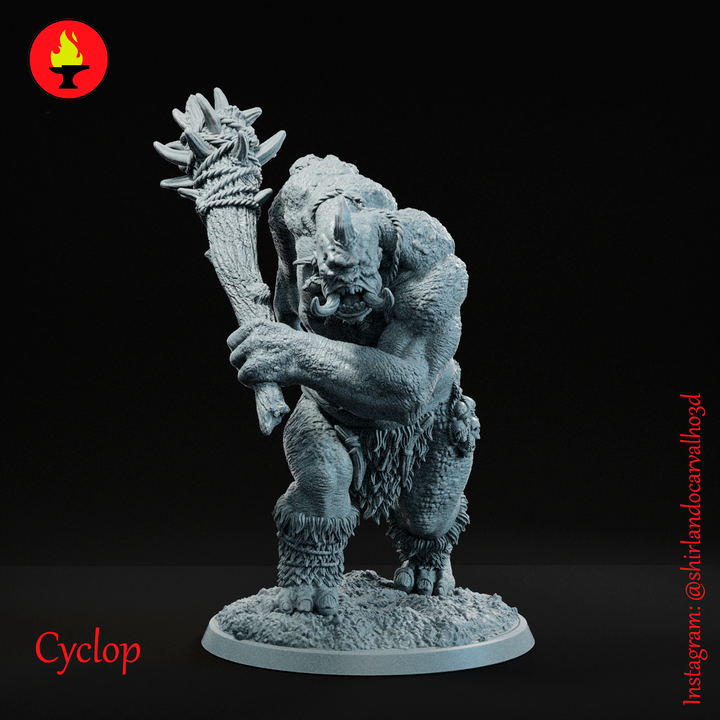 3D Printable Cyclops by Evil Forge Studio