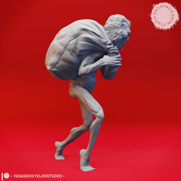 3D Printable The Grinch - Tabletop Miniature (Pre-Supported) by ...