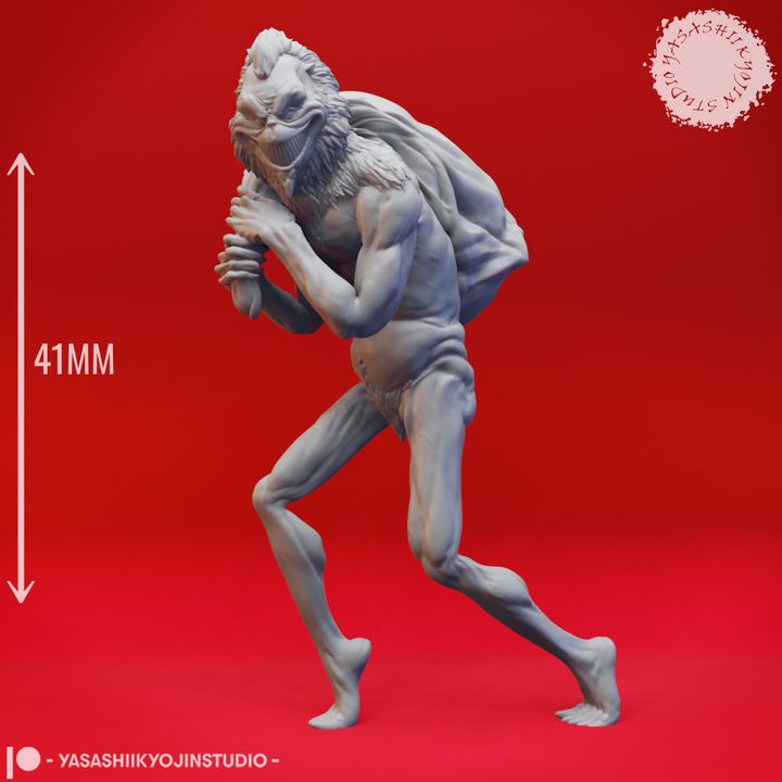 3D Printable The Grinch - Tabletop Miniature (Pre-Supported) by ...