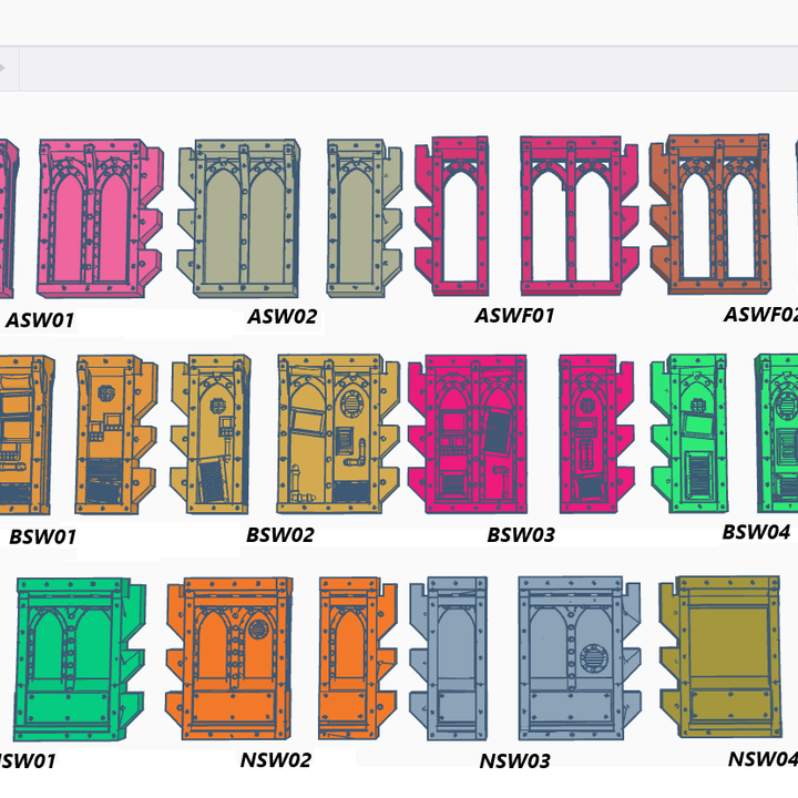 3D Printable boarding actions - hive city 1.0 terrain - Huge multi ...