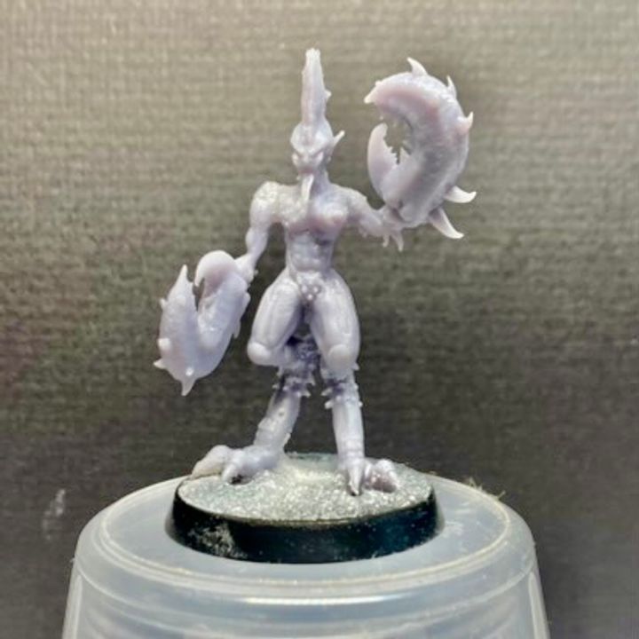 3D Printable Oldhammer daemonettes by Tommy