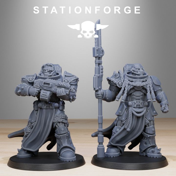 3D Printable Socratis Militants by Station Forge