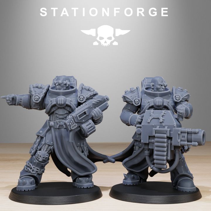 3D Printable Socratis Militants by Station Forge