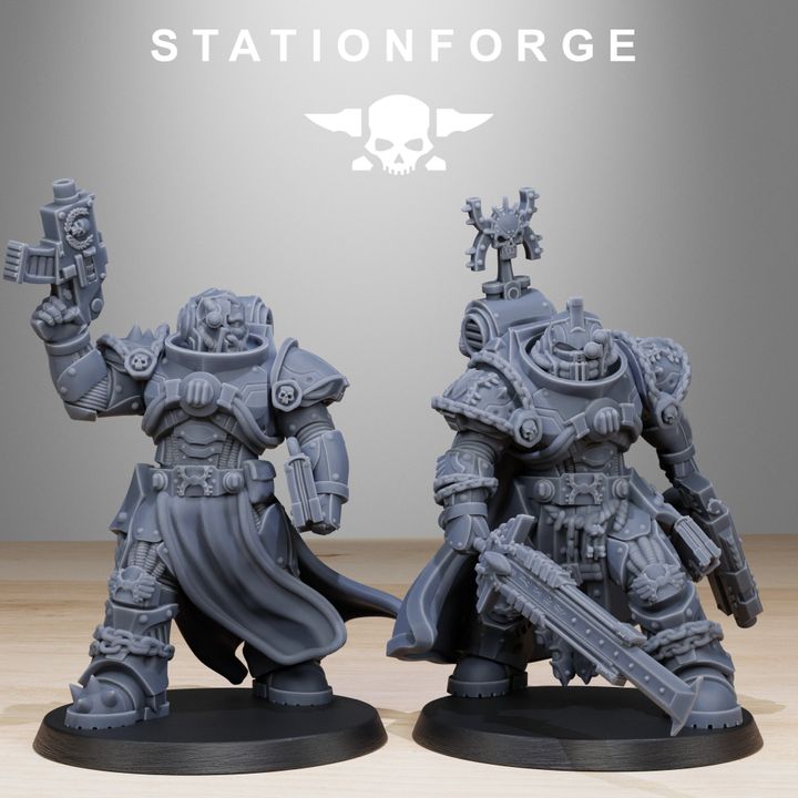 3D Printable Socratis Militants by Station Forge