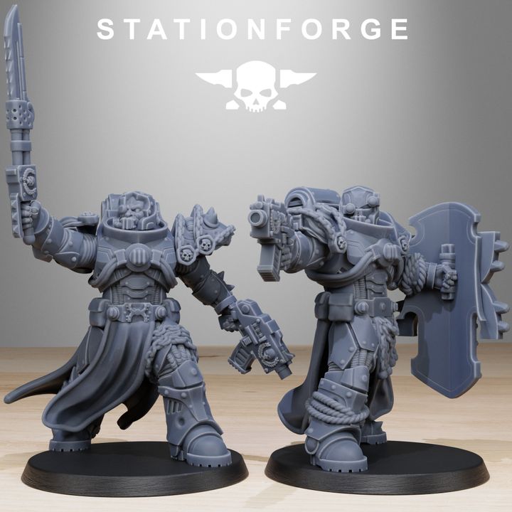 3D Printable Socratis Militants by Station Forge