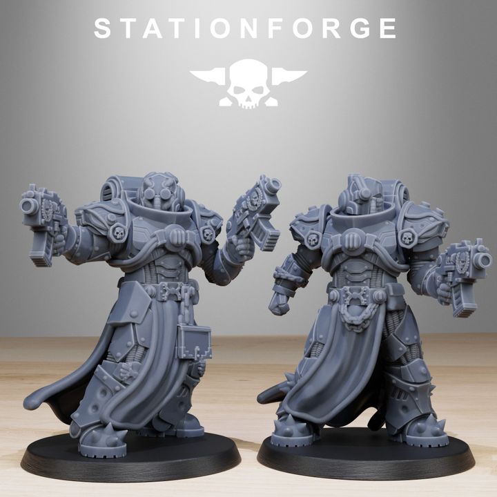 3D Printable Socratis Militants by Station Forge