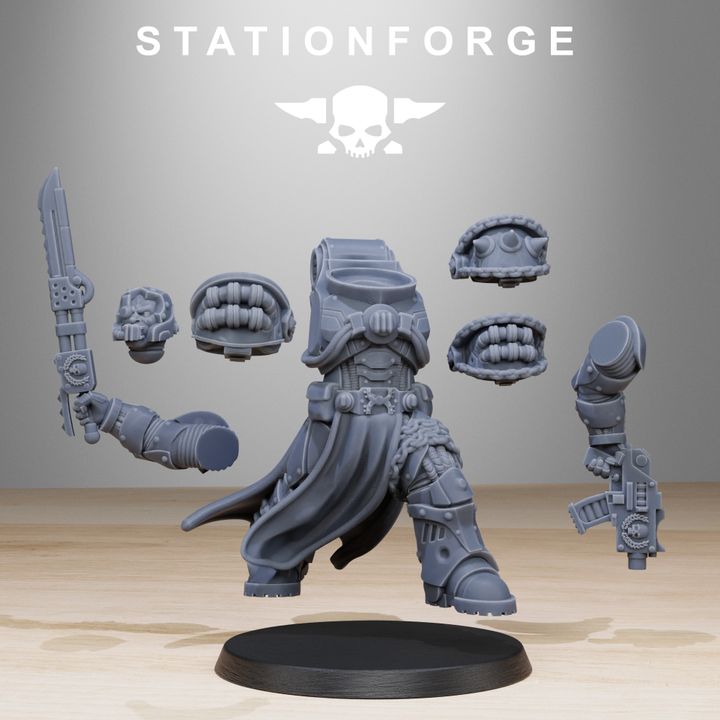 3D Printable Socratis Militants by Station Forge