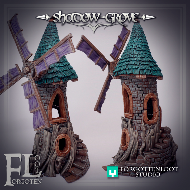 3D Printable SHADOW GROVE COMERCIAL LICENSE by forgottenlootstudio