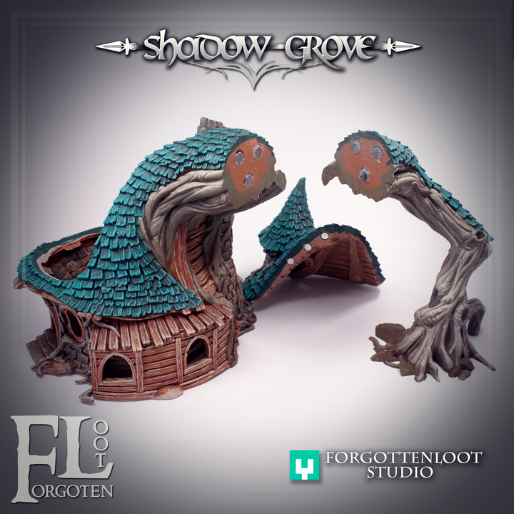 3D Printable SHADOW GROVE COMERCIAL LICENSE by forgottenlootstudio