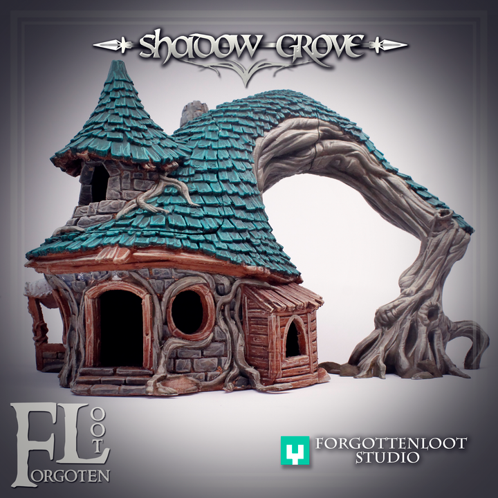 3D Printable SHADOW GROVE COMERCIAL LICENSE by forgottenlootstudio
