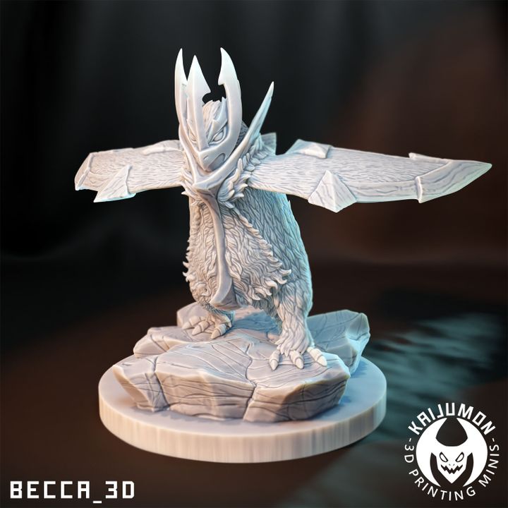 3D Printable Kaijumon Steel Penguin by Kaijumon