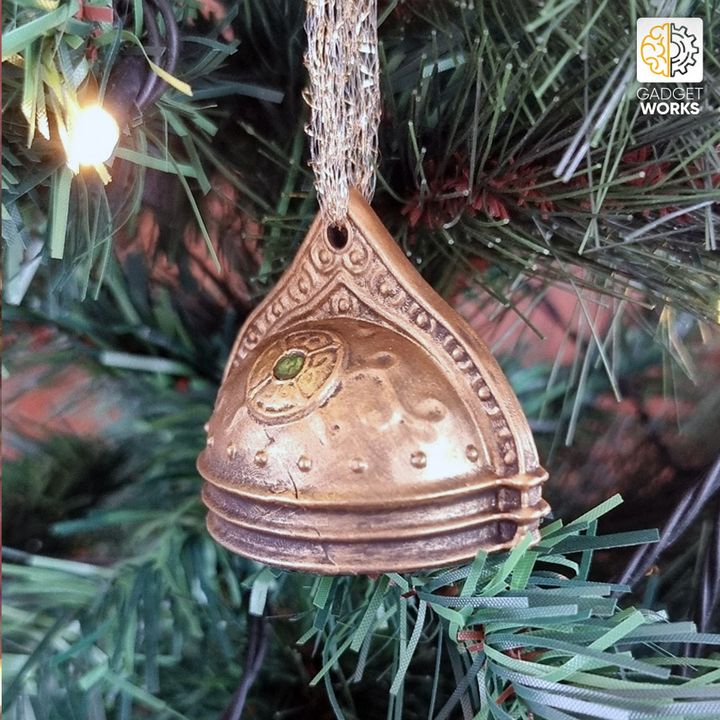 3D Printable Christmas Ornaments - Ancient Helmets by Gadgetworks