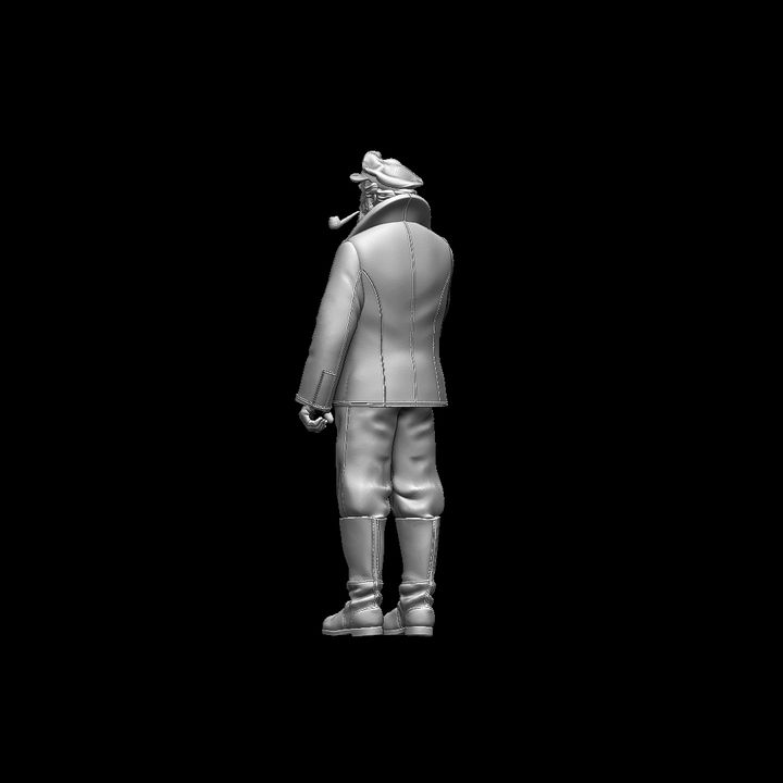 3D Printable lighthouse keeper by Dmitry Tishchenkov