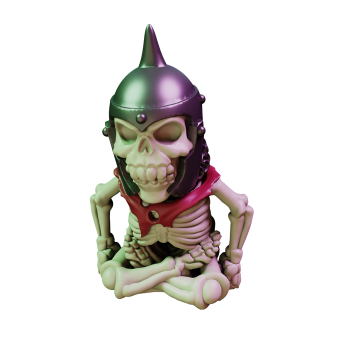 3D Printable Skeleton Fidget by Crosslances