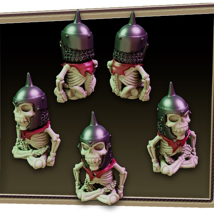 3D Printable Skeleton Fidget by Crosslances