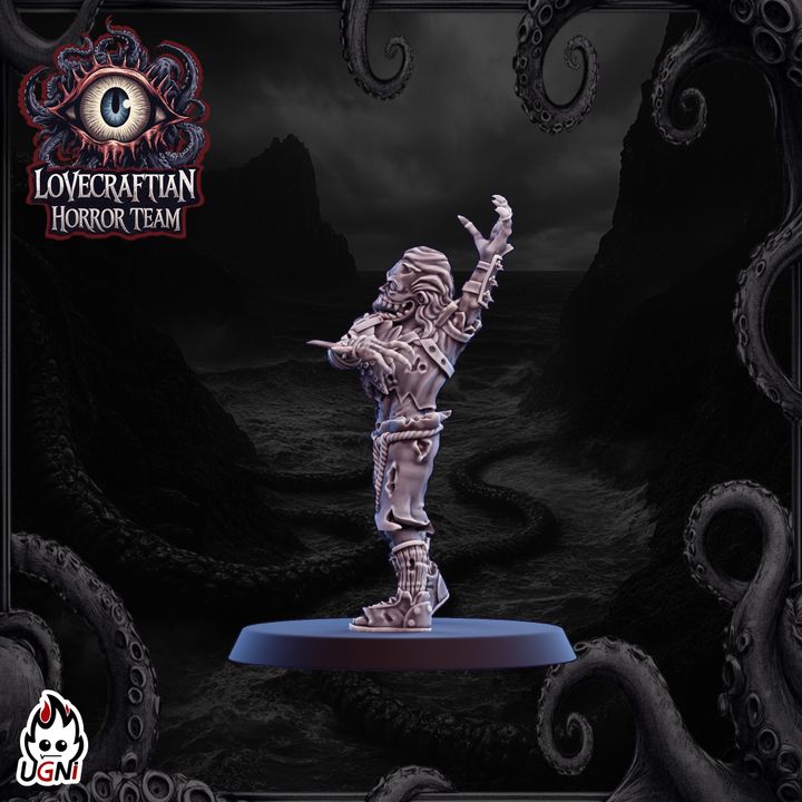 Téléchargement Zombie #02 - Lovecraftian Horror Team par UGNI Miniatures