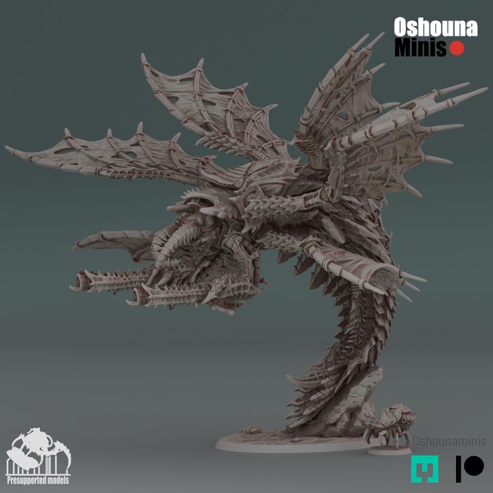 3D Printable Deep Hive - Winged Titan by Oshounaminis