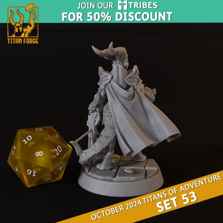 3D Printable Female Lizardfolk Cleric- DnD Hero Characters - Titans of ...