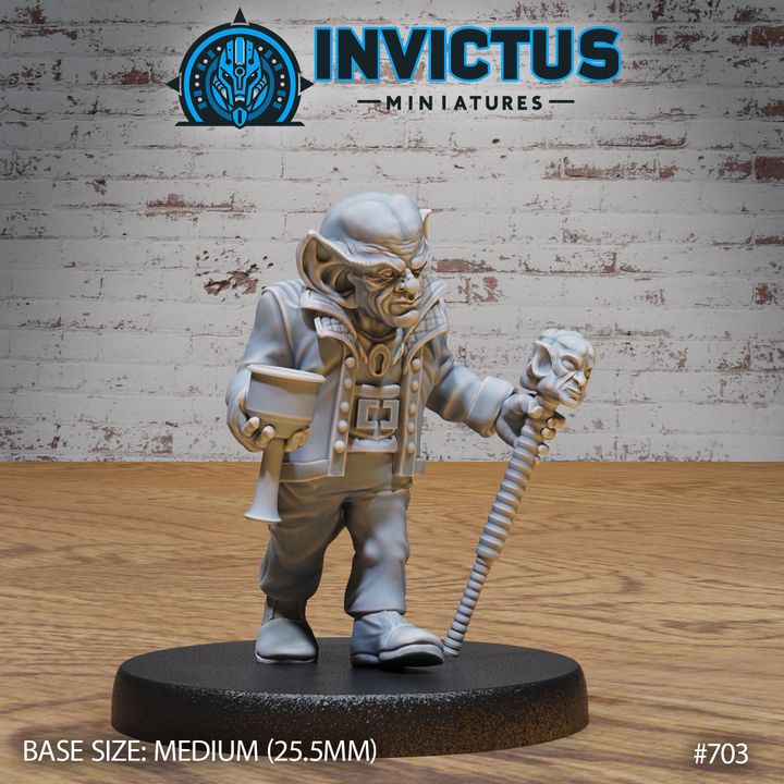 3D Printable Space Dwarf Greeting / Alien Ship Beast / Galactic Force ...