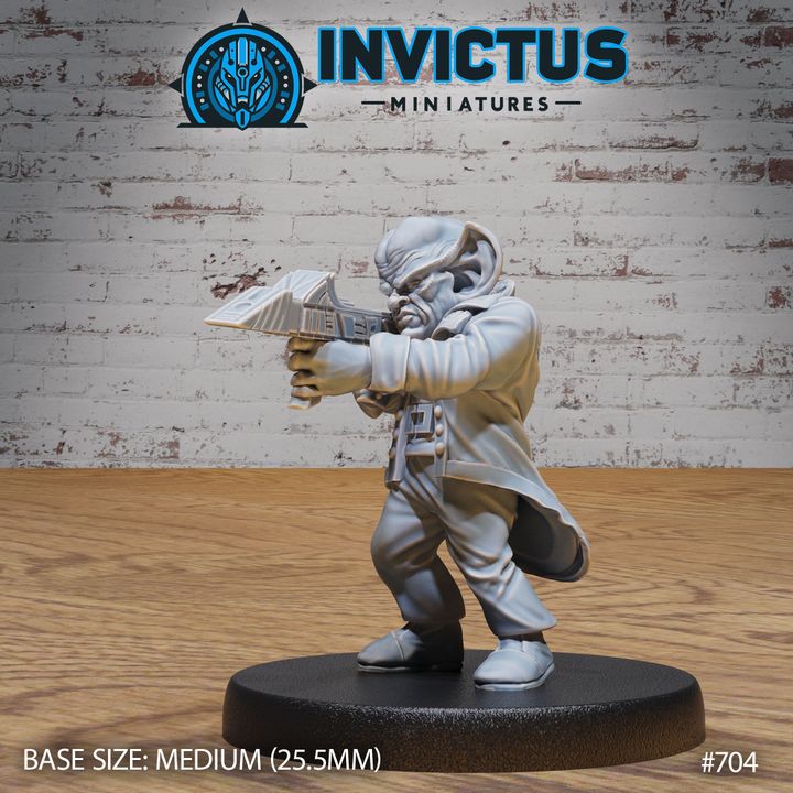 3D Printable Space Dwarf Shooting / Alien Ship Beast / Galactic Force ...