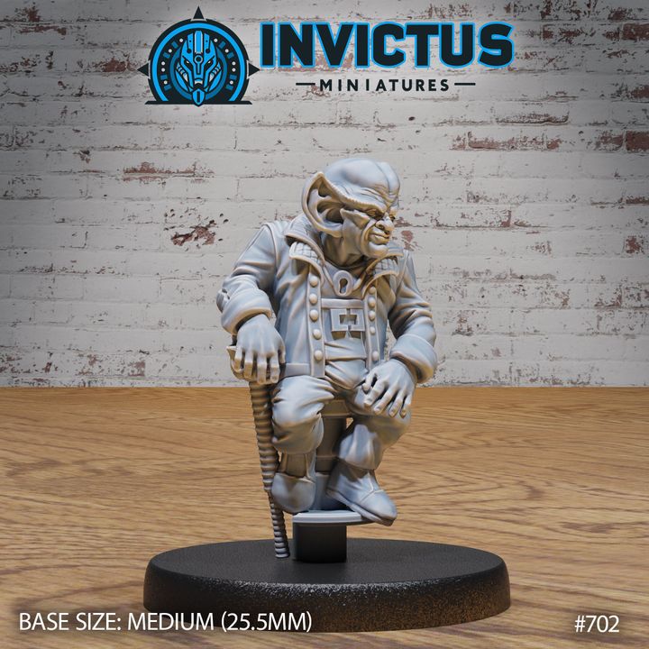 3D Printable Space Dwarf Set / Alien Ship Beast / Galactic Force ...