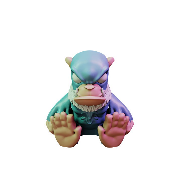 3D Printable Yeti fidget by Crosslances